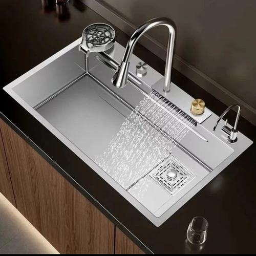 Jual KITCHEN SINK LUXURY 7545 STAINLESS KOMPLIT SET STAINLESS SUS 304 ...