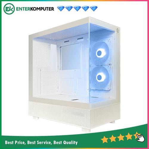 Promo Casing PC CUBE GAMING COMSEL WHITE - ATX Gaming Case - Tempered ...