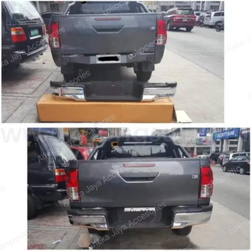Jual Bumper Belakang Hilux 2015 - 2020 Bemper Belakang Hilux Revo ...