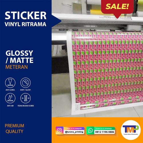 Jual Cetak Sticker Vinyl Ritrama Meteran Laminasi Waterproof - Ritrama ...