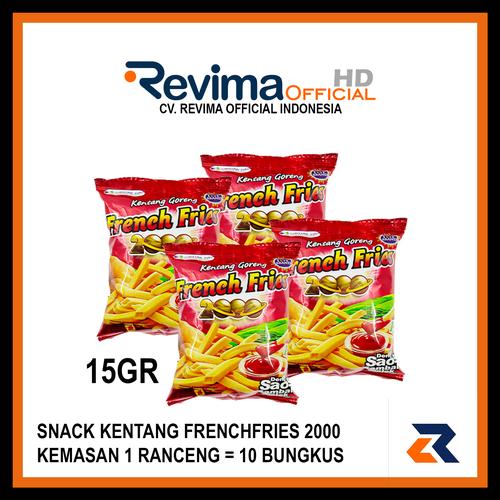 Jual Chiki Kentang Goreng FRENCH FRIES 2000 Kemasan 1 pack isi 10 ...