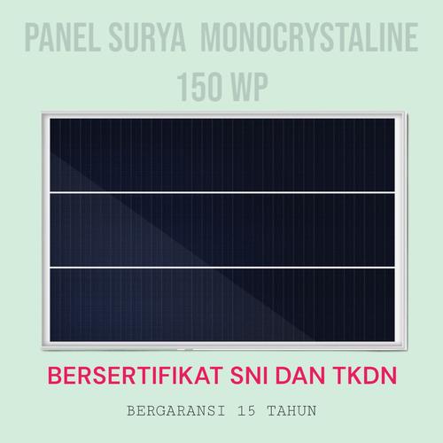 Jual PANEL SURYA MONOCRYSTALINE 150WP SNI TKDN - Jakarta Barat ...