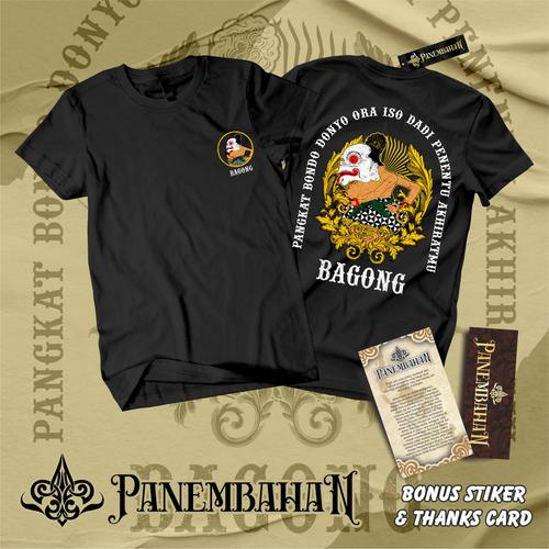 Jual KAOS JAWA BAGONG LENGAN PENDEK HITAM/PUTIH BY PANEMBAHAN - Hitam ...