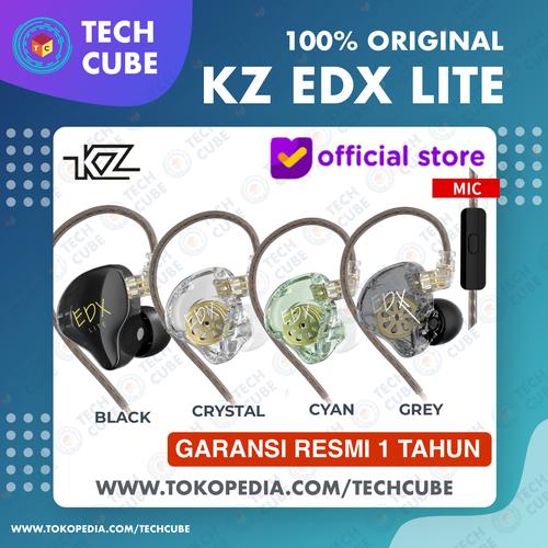 Promo KZ EDX LITE with MIC In Ear Earphone Headset Single DD Alt Pro X ...