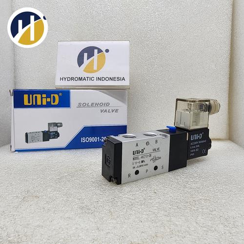 Jual 4V210-08 UNI-D SOLENOID VALVE PNEUMATIC 1/4" INCH - AC220V, SOCKET - Jakarta Barat ...