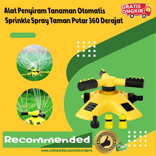 Promo Alat Penyiram Tanaman Otomatis Sprinkle Spray Taman Putar 360 ...