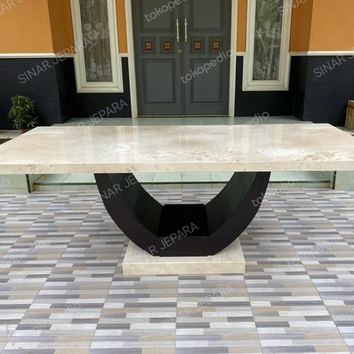 Jual Meja Makan Marmer Marble Meja Makan Jati Dinning Table Marble ...