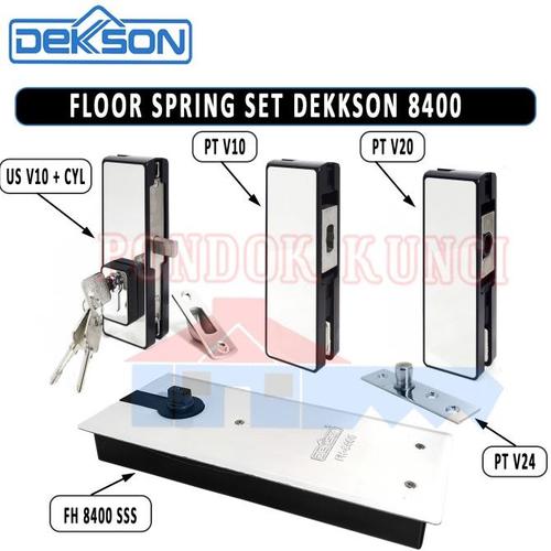 Jual Engsel Floor Spiring Set Dekkson 8400 Komplit Patch Fitting BARU ...