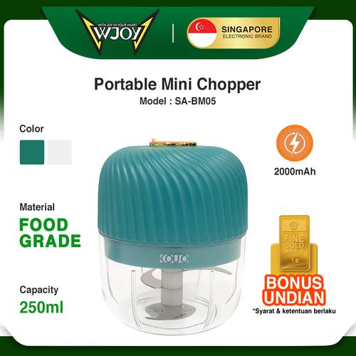 Jual [WJOY X KOUO] SA-BM05 Mini Chopper Portable Penghalus Bumbu 250ml ...