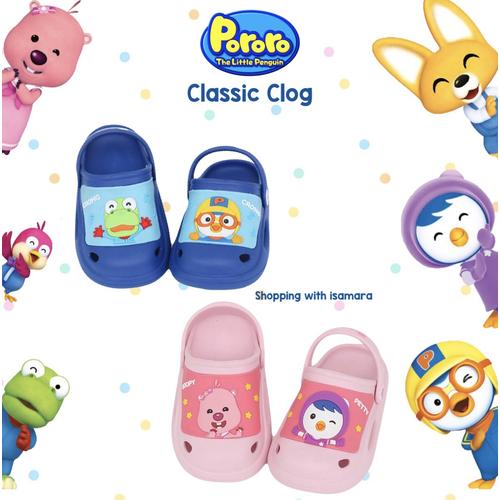 Jual Pororo Classic Clog / Kids Sandal / Sendal Anak - Biru, 150 - Kota ...