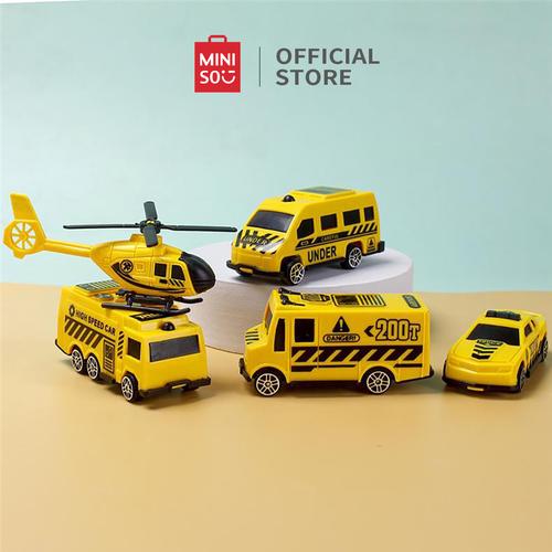 Jual MINISO x Engineering Vehicle 5 Pack Car toys/Toy vehicles (with ...