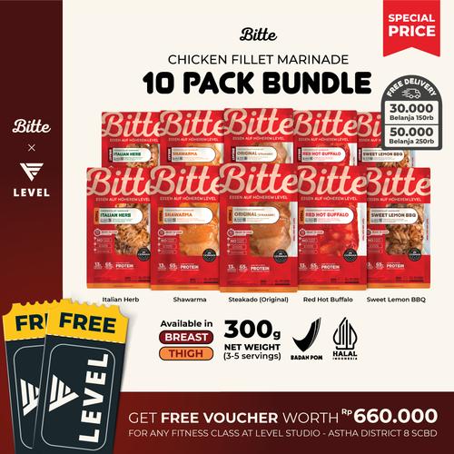 Promo 10 PACK BUNDLE Chicken Fillet Marinade / Ayam Marinasi 300g ...