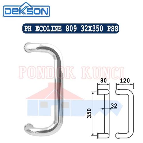 Jual Pull Handle D Pintu Stainless Dekkson Ecoline 809 32x350 PSS BARU ...