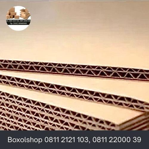 Jual 60x60 cm double wall karton lembaran kardus dus kemasan packaging ...