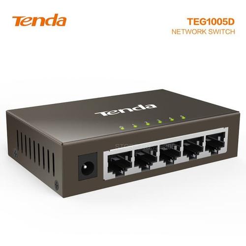 Jual Tenda TEG1005D Five-port Ethernet Gigabit switch - Kota Bekasi - Mugi Techno | Tokopedia