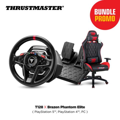 Promo Thrustmaster T128 Racing Wheel + Brazen Phantom Elite Gaming ...