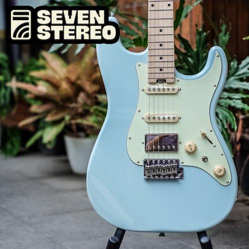 Jual Crafter Modern Sera MP Maple Fretboard Electric Guitar - Day Blue ...