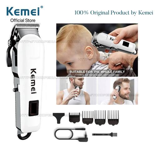 Jual Alat Cukur Rambut Kemei 809 Cukuran Hair Clipper Rechargeable KM-809B - Jakarta Barat ...