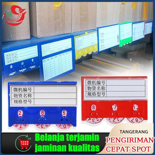 Jual Price Tag Card Price Tag Holder Minimarket Price Tag Label Holder ...