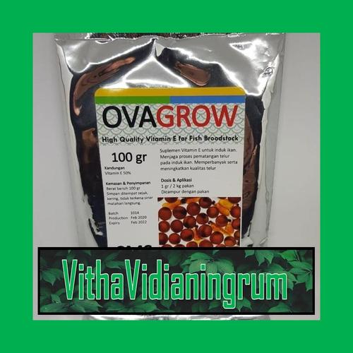 Jual TM17 OVAGROW Vitamin E penyubur pematang gonad telur sperma ikan ...