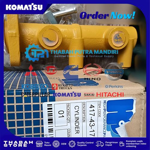 Jual 417-43-17810 : MASTER CYLINDER ASSY KOMATSU PARTS - Jakarta Pusat ...