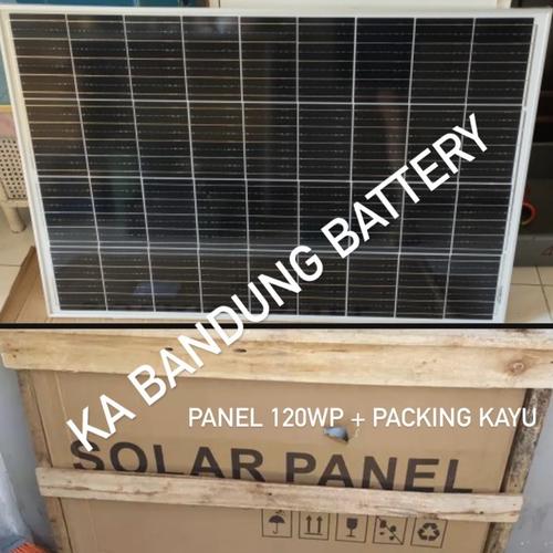 Jual Solar panel cell surya sun asia 12v 12 v 120wp 120 wp mono - Panel ...
