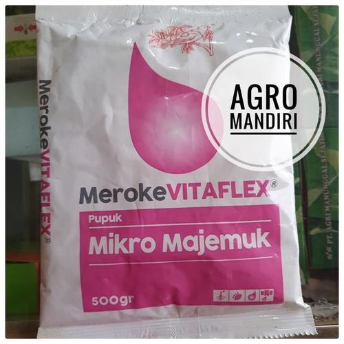 Jual Meroke Vitaflex 500 Gram Pupuk Mikro Majemuk Boron Besi Zinc ...