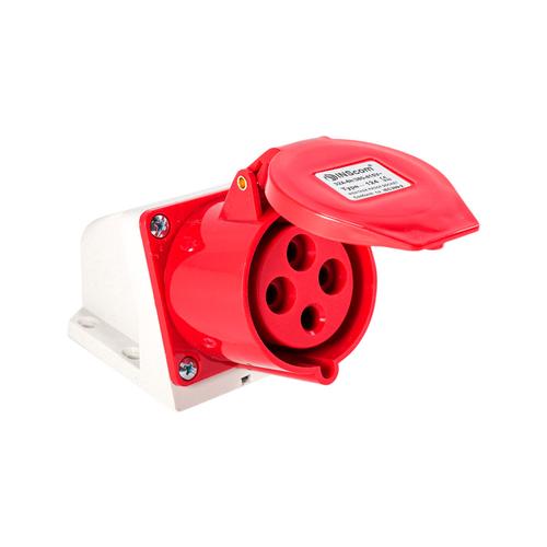 Jual SOCKET SURFACE MOUNTING 4 PIN 32A SOKET PLUG STOP KONTAK INDUSTRI 124 - Jakarta Utara ...