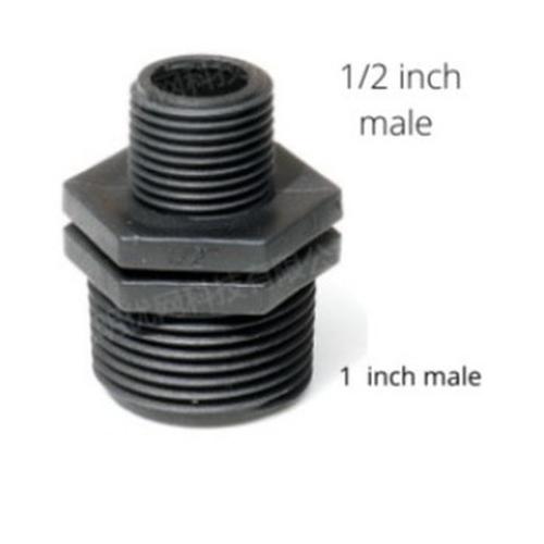 Jual double dobel niple nepel reducer sock sok drat luar 1" x 1/2" x 1" - Jakarta Utara ...