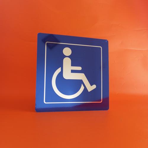 Jual Akrilik Lambang Kursi Roda / Rambu Kursi Roda/ Akrilik Disabilitas ...