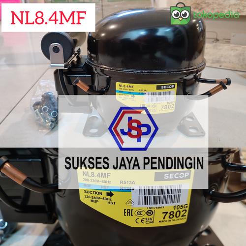 Jual Compressor Secop NL8.4MF 1/4PK Body Kecil / Kompresor NL8.4MF 7802 ...
