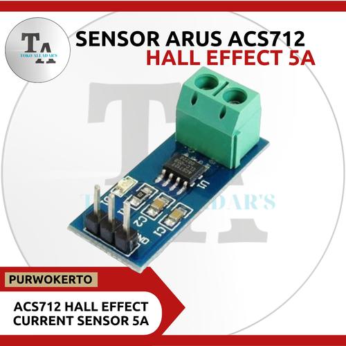 Jual SENSOR ARUS LISTRIK ACS712 Hall Effect Current sensor 5A - Kab ...