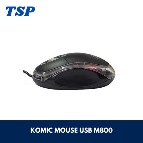 Jual Mouse Optical USB KOMIC M800 Murah, Scroll, Ergonomics - Kota ...