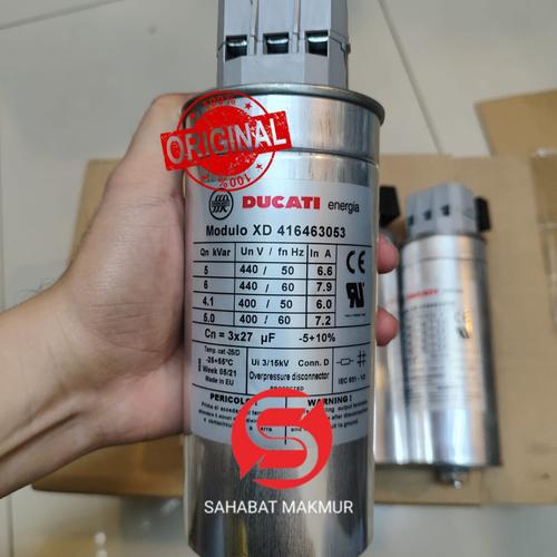 Jual Capasitor bank DUCATI 5 Kvar/ Tipe Modulo/Max.20% 440 VAC ORIGINAL - Jakarta Barat ...