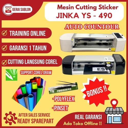 Jual Mesin Cutting Sticker Jinka YS 380 Ukuran A3 // Auto Contour - YS ...