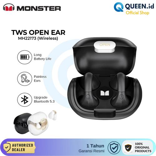 Jual MONSTER MH22173 TWS True Wireless Earbuds Open Ear Headset ...