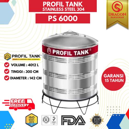 Jual Toren / Tangki Stainless Profil Tank PS 6000 + Kaki Garansi Resmi ...