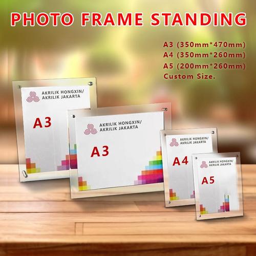 Jual BINGKAI FOTO /STANDING FRAME /POSTER Akrilik A5 - Jakarta Pusat ...