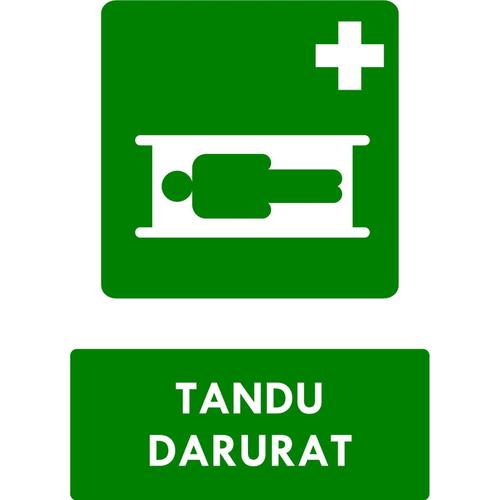 Jual SIGN STICKER RAMBU TANDU DARURAT STIKER K3 - Jakarta Barat ...