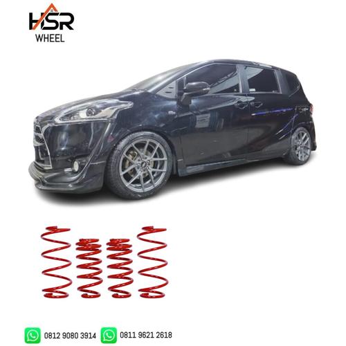 Jual Lowering Kit - Per Mobil Toyota SIenta - Per Ceper Custom HSR Red ...