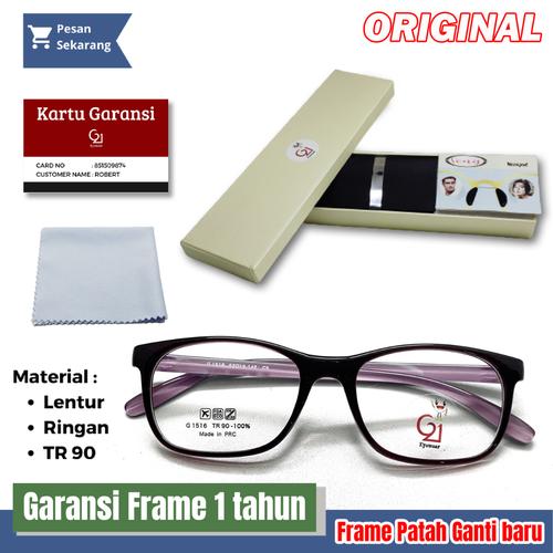 Jual FRAME KACAMATA REKOMENDASI PILIHAN ORIGINAL G21 G 1516 LEBAR FRAME ...