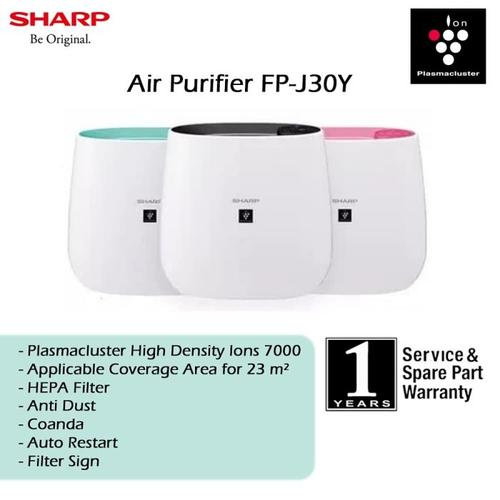 Jual SHARP Air Purifer Plasmacluster FP-J30 Y Original Garansi Resmi - Kota Makassar - Gudang ...