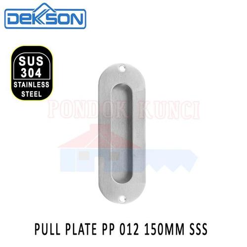 Jual Comen Handle Tanam Dekkson PP 012 15cm Pull Plate Pintu Sliding ...