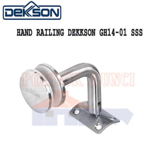 Jual Pegangan Dudukan Railing Tangga Stainless Dekkson GH14-01 Glass ...