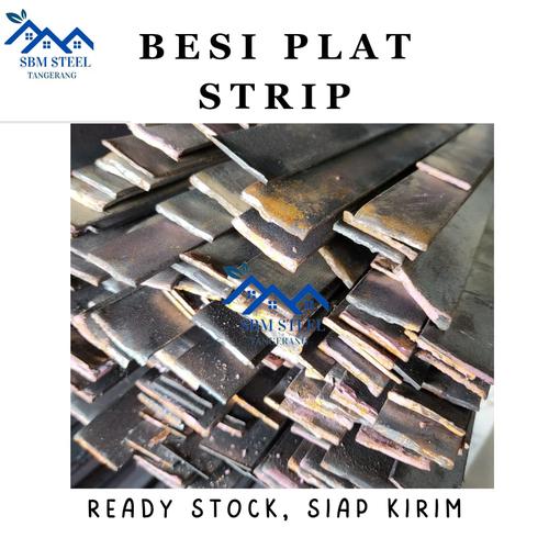 Jual Besi Plat Strip Lebar 2,4Cm Tebal 2mm Panjang 2,4 Meter - Kota ...