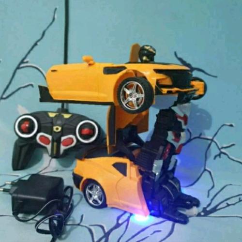 Jual mobil remote transformers Rc transformers bumble bee mobil jadi ...