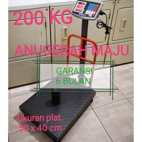 Jual Timbangan Duduk Digital / Timbangan Barang/Hitung/Lantai 200 Kg ...