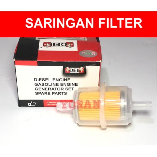 Jual SARINGAN FILTER SOLAR MESIN DIESEL GENSET 186F 186FA 192FA NYLON ...