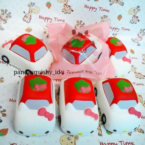 Jual Squishy Mobil Hello Kitty Donut - Squishy Car Unik Kado Slow ...