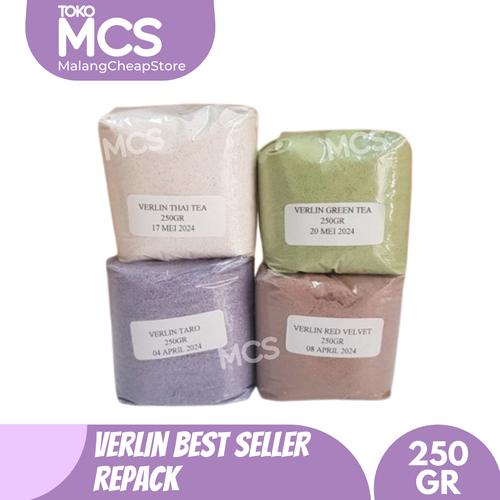 Jual [ 250gr ] VERLIN Best seller series repack 250gr - THAI TEA - Kota ...